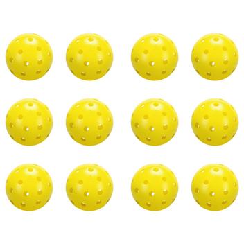 Bola de Pickleball JOOLA Heleus - Caixa com 12 unidades - Bola de Tênis ...