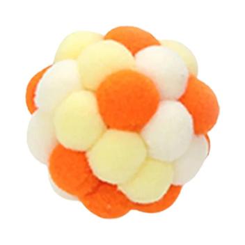 Bola De Sino Elástica Artesanal Colorida Brinquedo Interativo Para ...