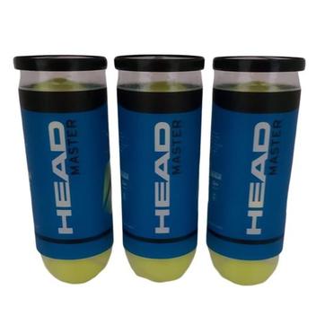 Bola De Tênis Head Master Pack Com 3 Tubos (9 BOLAS) - Bola de Tênis ...