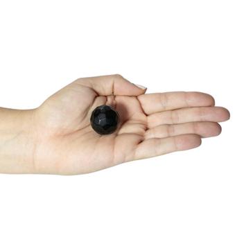 BOLA / ESFERA FACETADA OBSIDIANA - (2 a 2,99)cm - GOMES CRYSTALS ...