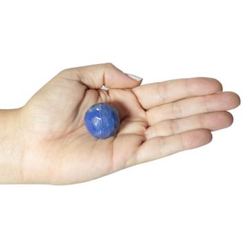 BOLA / ESFERA FACETADA QUARTZO AZUL - (2 a 2,99)cm - GOMES CRYSTALS ...