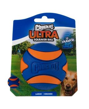 Bola Pet Chuckit Ultra Squeaker Com Apito Large Grande - Petmate ...