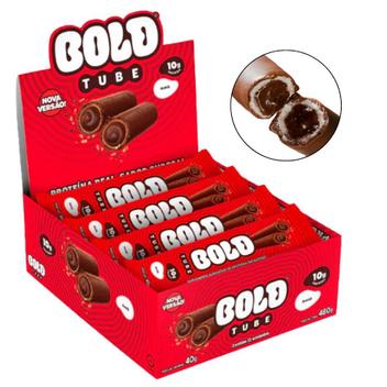 Bold Bar Barrinha Proteica Bold Tube 40G - CAIXA AVELA - Barra de ...