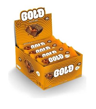 Bold Bar Caixa com 12unidades 60g Sabor Pão de Mel 20g Proteina - Bold ...