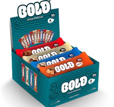 Bold Bar Caixa Especial Mista com 12 Unidades de 60 g com 20g de ...