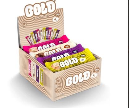 Bold Bar Caixa Favorita Mista com 12 Unidades de 60g com 20g de ...