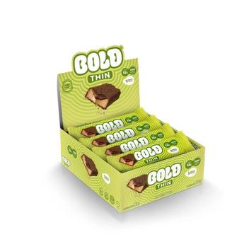 Bold Bar Thin (Display 12 unid de 40g) - Sabor: Bombom de Coco - Barra ...