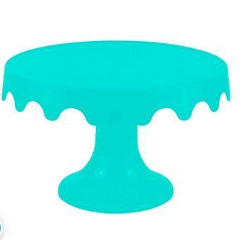 Boleira Azul Tiffany 28cm - DK - Boleira / Prato para Bolo - Magazine Luiza