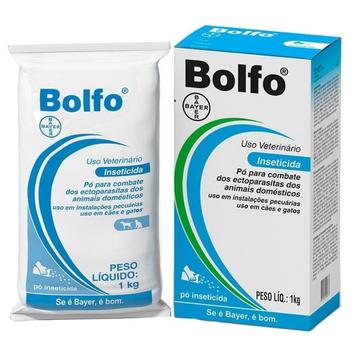 Bolfo Inseticida Bayer Carrapaticida Piolhicida Pulguicida 1kg ...