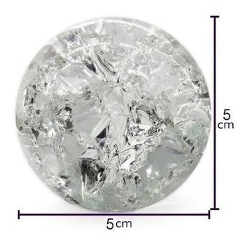 Bolinha De Vidro Bola Para Fonte De Água Esfera Cristal 5 Cm - HUADA ...