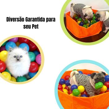 Bolinha Pet Colorida Gato Cachorro Plástico Kit 200 Unidades - Bolinhas ...