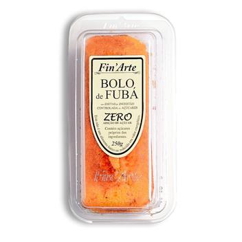 Bolo de Fubá Sem Açúcar Fin Arte 250g - Geleia - Magazine Luiza