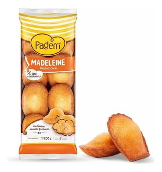 Bolo Madeleine Tradicional Paderrí 200g - Biscoito / Bolacha - Magazine ...