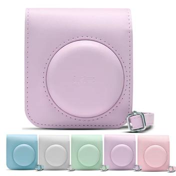 Bolsa Case Original para Camera Instax Mini 12 com Alça Lilás - Optisom ...