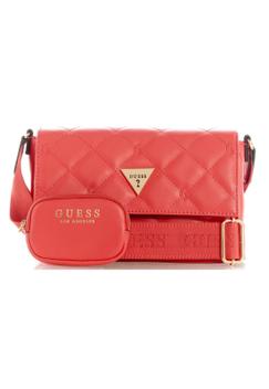 Bolsa Colton Mini Crossbody Flap Guess Rosa - Bolsas - Magazine Luiza