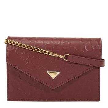 Bolsa de Couro Crossbody Bag Lia - Ruby - Classe - Bolsas - Magazine Luiza