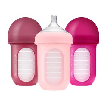 Bolsa de silicone reutilizável para mamadeira Boon Nursh 240 ml 3-6M - Mamadeira - Magazine Luiza