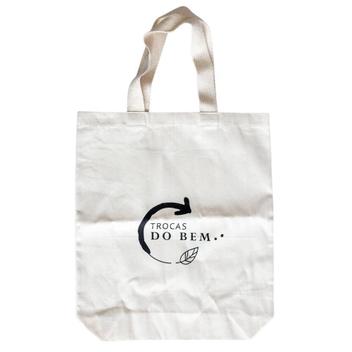 Bolsa Eco Bag G Crua - Trocas Do Bem - Sacola Ecológica / Ecobag - Magazine Luiza