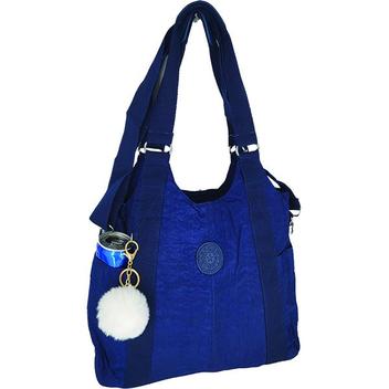 Bolsa Feminina Em Nylon Tactel Com Chaveiro 1990 - BY PLAT1 - Bolsas ...