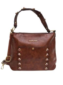 Bolsa Feminina Estilosa Transversal Mão Ombro com Detalhes na Alça ...