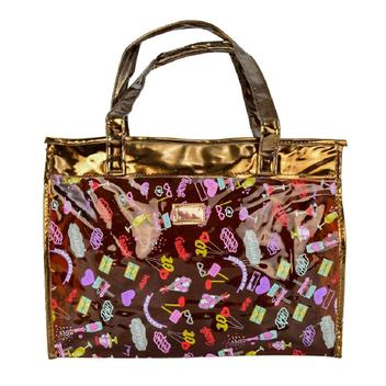 Bolsa Feminina Sacola Praia Transparente Candy Ruby's - Bolsa de Praia Feminina - Magazine Luiza