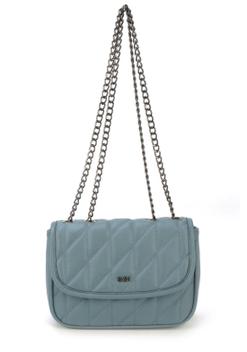 Bolsa Feminina Transversal Fechamento Botão ul Em Pu Gash - Bolsas ...