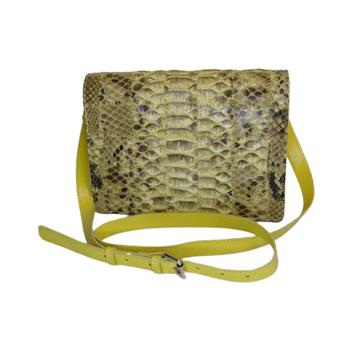Bolsa Frank Nemeth, Modelo, Tampa Pele Python E - Bolsas - Magazine Luiza