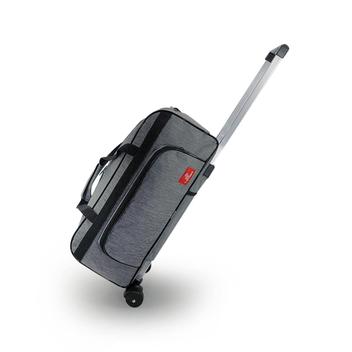 Bolsa mala bagagem mão bordo aviao média viagem com rodinha - Cinza ...