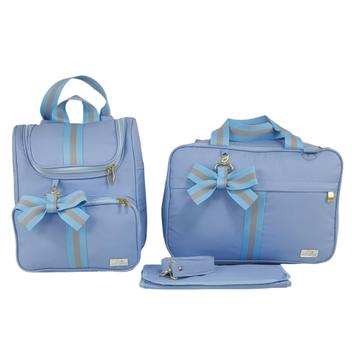 Bolsa maternidade de luxo azul - LET BABY BOLSAS MATERNIDADE - Bolsa Maternidade - Magazine Luiza