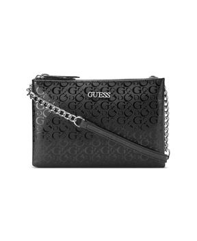 Bolsa Mcclain Mini Dbl Zip Crossbody Preto - Guess - Bolsas - Magazine ...