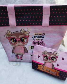 Bolsa personalizada coruja - HERICKS PERSONALIZADOS - Bolsas - Magazine ...