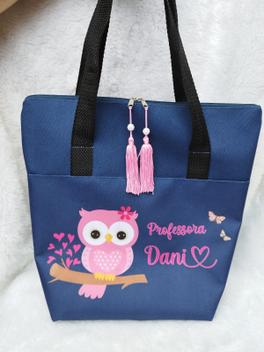 Bolsa personalizada professora - HERICKS PERSONALIZADOS - Bolsas ...