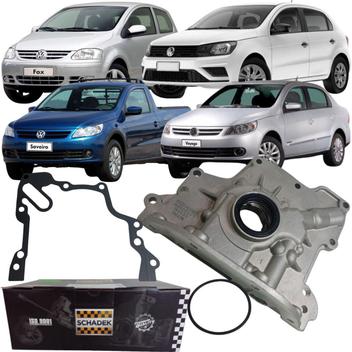 Bomba de Óleo Motor Fox Spacefox Saveiro Voyage Gol G5 G6 1.0 1.6 8v Motor EA111 Schadek - Bomba ...
