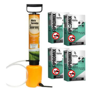 Bomba Mata Formiga + 4kg Pó Inseticida Cupins Formiga Pulga - GUARANI ...