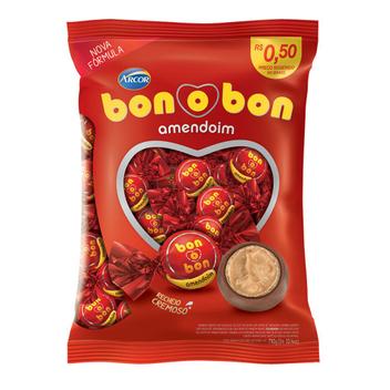 Bombom Bonobon Amendoim 15g c/50 - Arcor - Bombom - Magazine Luiza