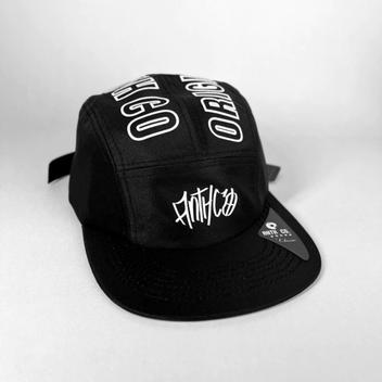 Bone Aba Reta Five Panel 5 Letreiro Pichacao Microfibrs Original ...