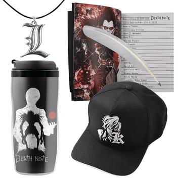 Bone Anime Death Note Caneta Acessórios GEEK Personalizados - Boné ...