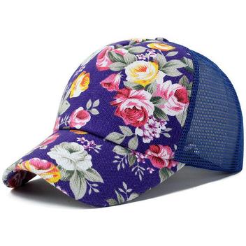 Boné De Beisebol Feminino Estampas Florais RANAWEELA JH1007 - ElaShopp ...