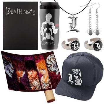 Bone Death Note Caderno Anime Poster e Brinco Colecionavel - Boné ...