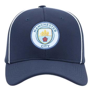 Boné Manchester City Azul Marinho Logo Frontal Supercap - Boné ...