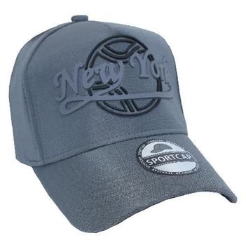 Bone New York Ny Logo Emborrachado Chapeu Beisebol Aba Curva - Idea ...