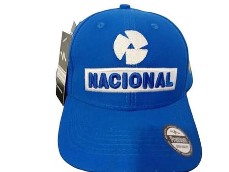 Boné Senna Nacional Azul F1 Aba Curva Premium - DXZ BONES - Boné ...