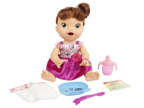 Boneca Baby Alive Hora de Comer - Hasbro - Boneca Baby Alive - Magazine ...
