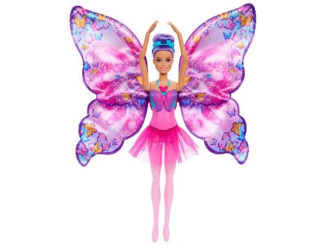 Boneca Barbie Bailarina e Borboleta com - Transformação 2 em 1 com ...