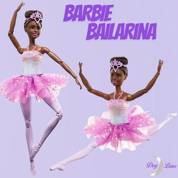 Boneca Barbie Bailarina Luzes Brilhantes Mattel Original - Boneca ...