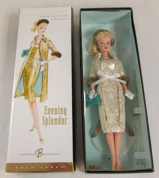 Boneca Barbie Barbie Evening Splendor com escultura vintage - Boneca ...
