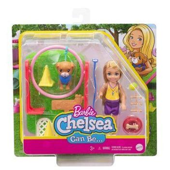 Boneca Barbie Chelsea Can Be Treinadora Pet - Gtr88 - Mattel - Boneca ...
