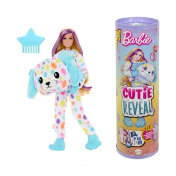 Boneca Barbie Cutie Reveal Sonho Colorido Cachorro - MATTEL - Boneca ...
