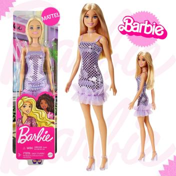 Boneca Barbie Glitter Clássica Articulada Mattel Original - Boneca ...