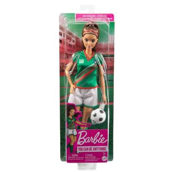 Boneca - Barbie Jogadora De Futebol - Verde MATTEL - Boneca Barbie ...